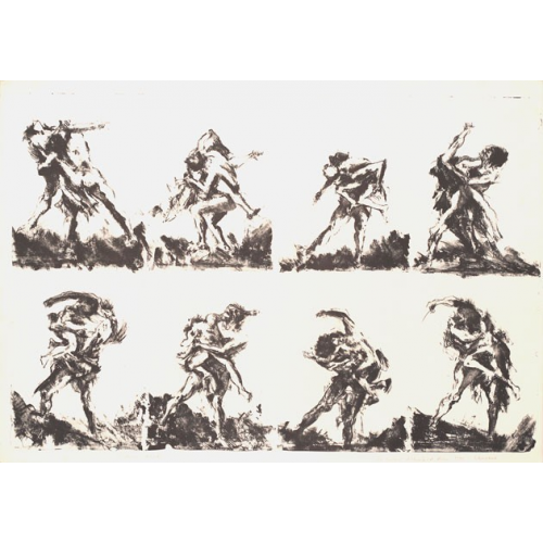 Le combat d Hercule et d Antée