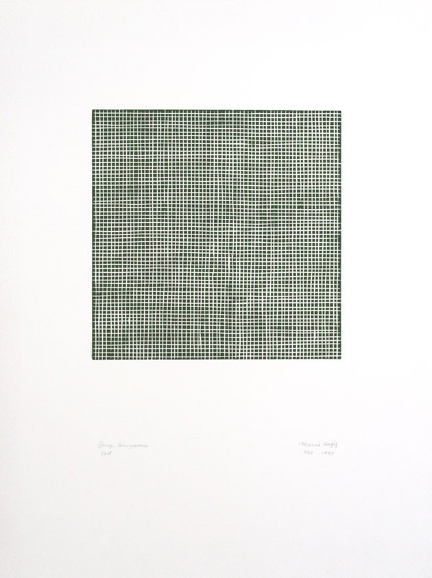 Gouge, Linogravure, Rouge